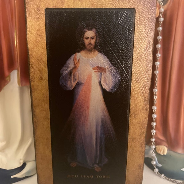Icon JESUS CHRIST MERCIFUL Vilnius Divine Mercy Perfect Present ...