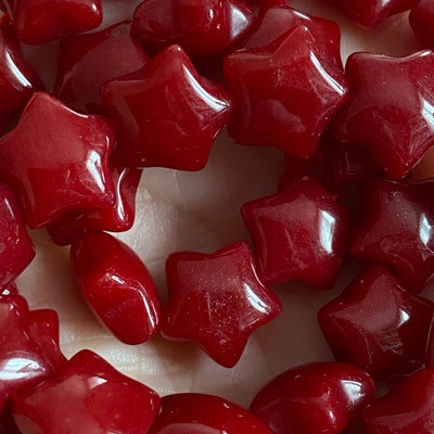 Hot Pink Bead String, 2mm Bright Pink Beads, Jewellery Making Bead ...