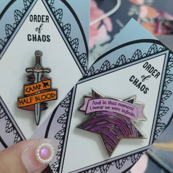 Enamel Pin ~ Percy Jackson Inspired - Etsy Canada