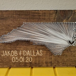 Arizona String Art Custom Arizona Decor Arizona Map Arizona | Etsy