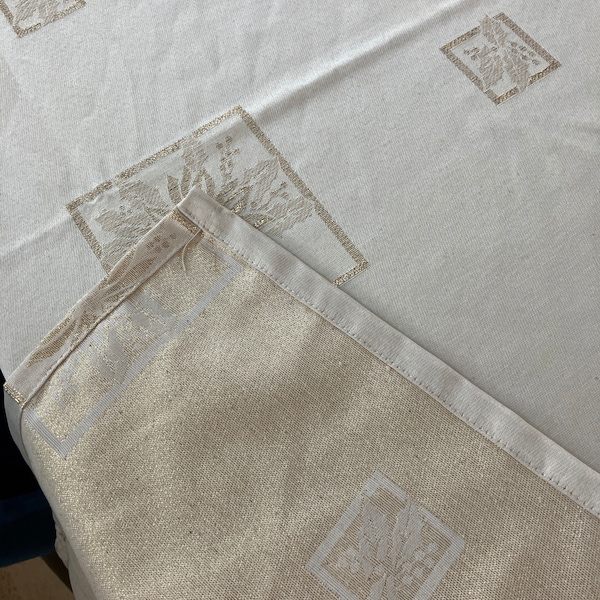 Pizzeria Chess Tablecloth – Rectangle - 100% Cotton - Red and White ...