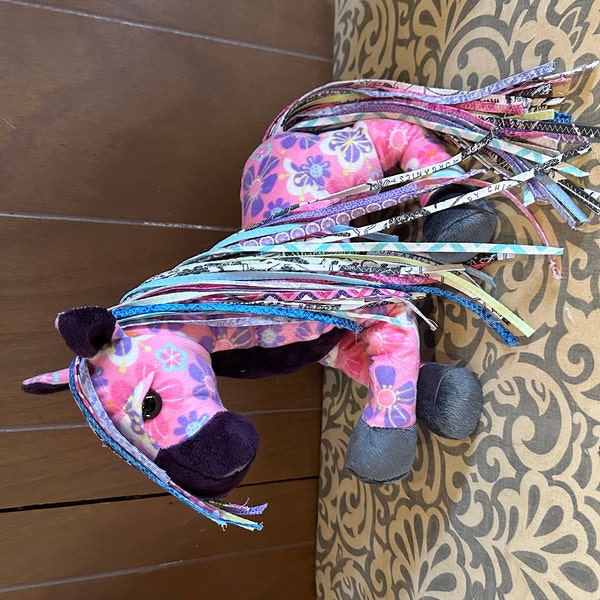Floppy Filly Plush Horse and Unicorn Doll Sewing Pattern and Tutorial ...