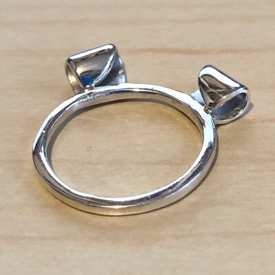 Rabbit Ring, Running Rabbit Ring, Silver Rabbit Ring, Running Hare ...