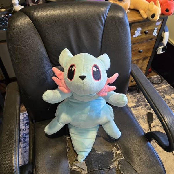 Spearmaster Inspired Slugcat Plush (please Read Description First) - Etsy