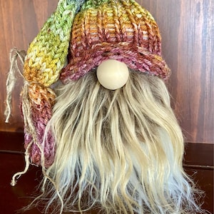 Bingo Gnome, Money Gnome, Party Gnome, Knitted Gnome, Gift Idea, Home ...