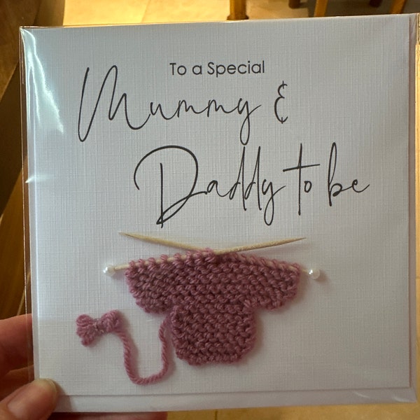 New Mum Dad to Be Card for New Mummy & Daddy Mummy to Be Card New Baby ...