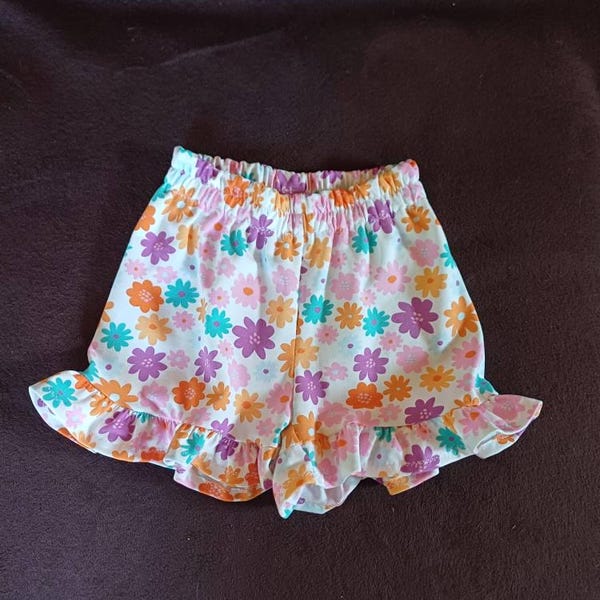 Easy Girls Shorts Sewing Pattern: Baby Toddler Kids Sizes 1-10 (PDF ...