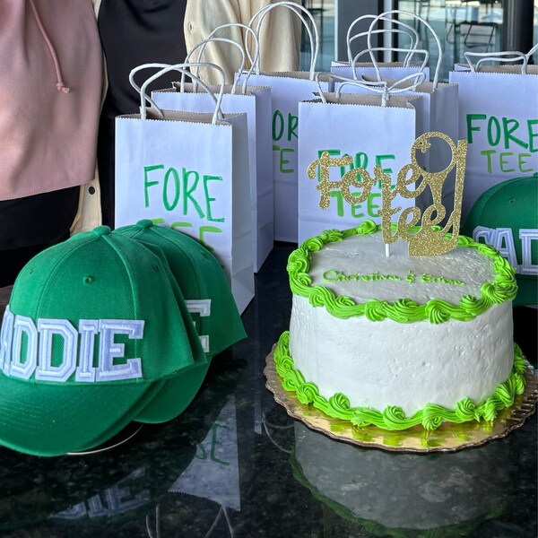 Fore Tee Cake Topper, Golf 40th Birthday Cake Topper, Golf 40th ...