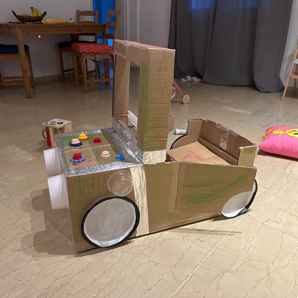 Build-your-own Cardboard Box Robot Costume - Instructions Only - Etsy