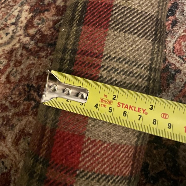Red French Ticking Stripe Heavy Draught Excluder – 70-200cm, Weighted ...