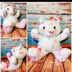 One Sleeper Memory Bear Keepsake Bear Memorial/ Personalized | Etsy