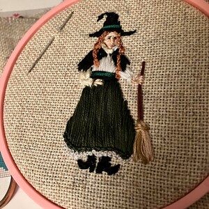 Winter Angel Punch Needle PAPER PATTERN From - Etsy