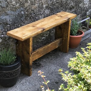 Rustic Bench Seat | Etsy UK