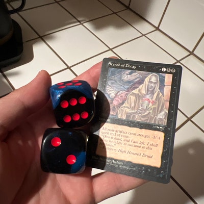 Hit Location Dice Random Number Spinner Ring Rainbow Tabletop Gaming ...