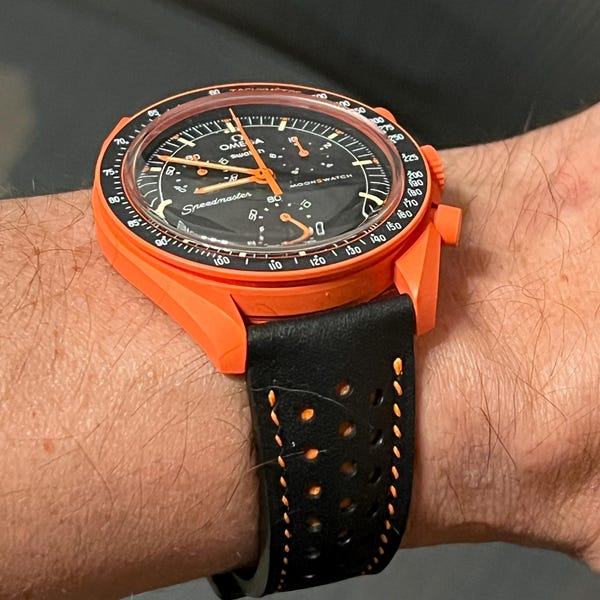 Navy Blue Swift for Blancpain X Swatch - Etsy