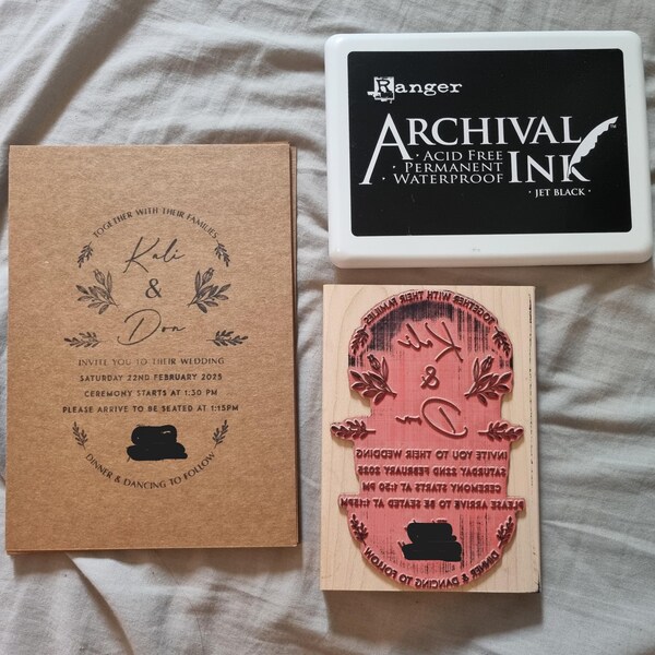 Library Stamp 28 Wooden or Self-inking Calligraphy Bookplate, Book ...