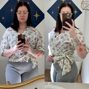 Oversized Women Shirt Sewing Pattern, Instant PDF Download Sizes XS-XXL ...