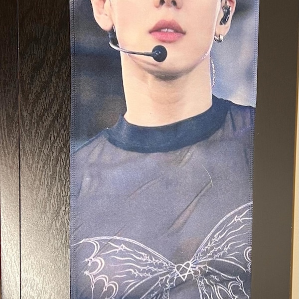 TXT Taehyun Reflective Slogan Banner - Etsy