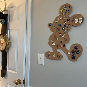 Mickey Full Body Pin Board, Mickey Black Pin Board, Mickey Full Body ...