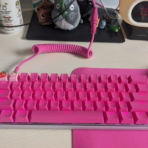 Pig Keycap Kawaii Mechanical Keyboard Clear Pink Piggy Heart - Etsy