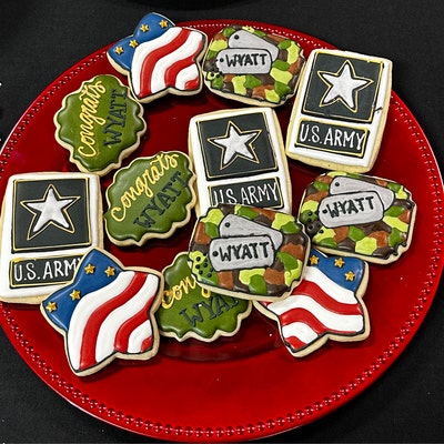 Army Cookies - Etsy