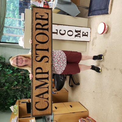 Custom Wood Lit Commercial Neon , Business Sign, Logo, LED, Entrance ...