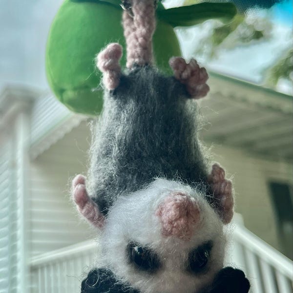 Crochet Weighted Floppy Ferret Plush: Handmade Soft Toy - Etsy