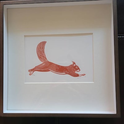 Ladybird Ladybug Handmade Linocut Print - Etsy