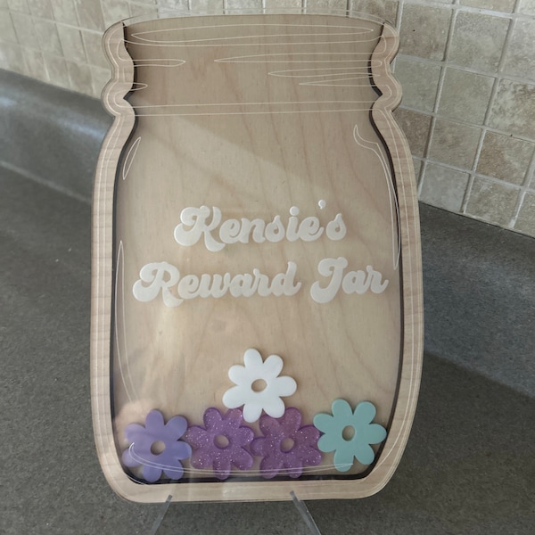 Personalized Kids Reward Jar, Classroom Reward Jar, Behavior Jar ...