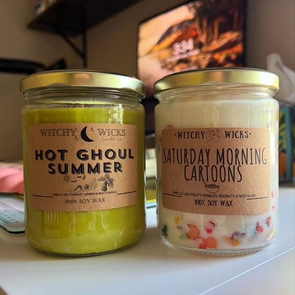 Saturday Morning Cartoons ® 100% Soy Wax Candle - Etsy