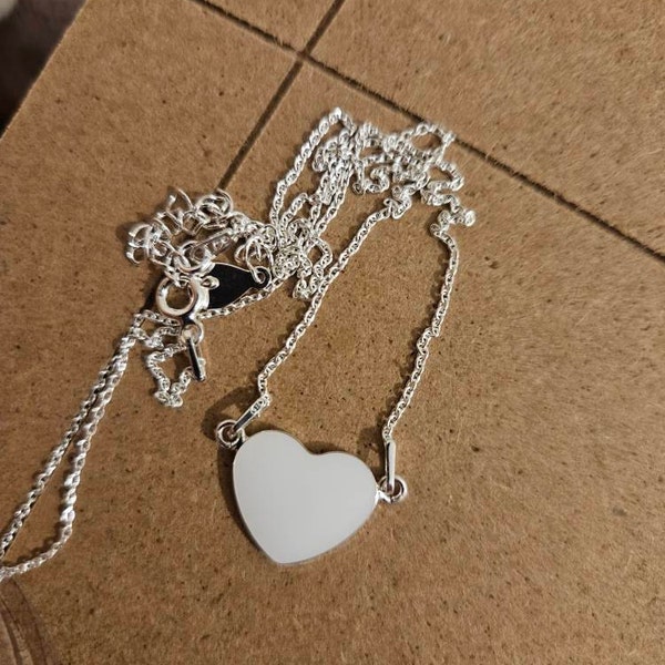 40cm 45cm 50cm 6cm Silver Rolo Necklace Base 3 X 14mm Coin Cabochon ...