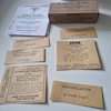 Paperwork Set for US Army WW2 GI Reenactment Pocket Filler, Film Prop ...