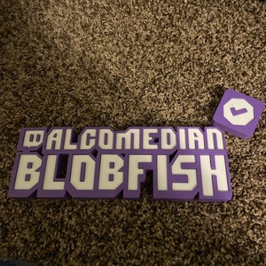 Personalized Custom Twitch Style Name Plate, Streamer Gift, Desk Sign ...