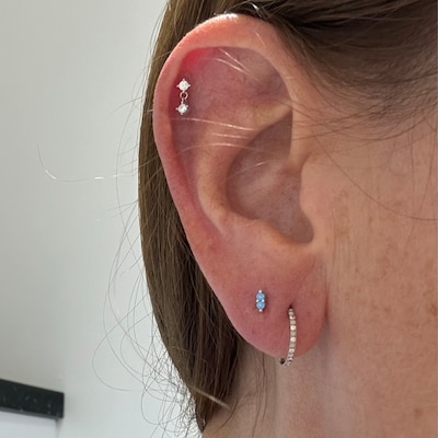 316L Surgical Steel Push Pin Replacement Flat Backing, Flat Back ...