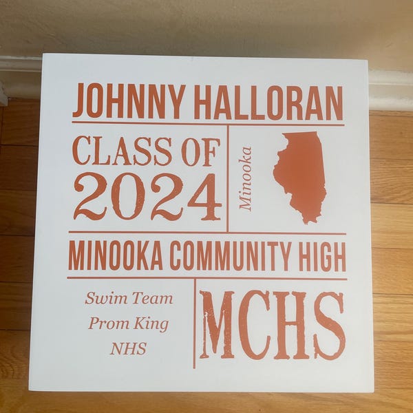 Personalized Keepsake Box - for Graduation - Class of 2025 - Custom ...