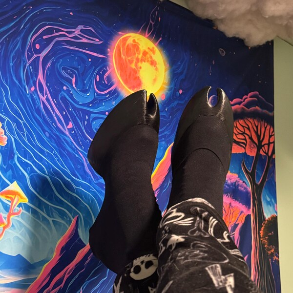 Split Toe Cloven Hoof Boots - Etsy