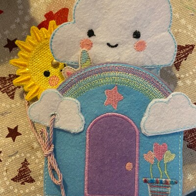 Quiet Book Pattern in the Hoop Machine Embroidery Design / - Etsy