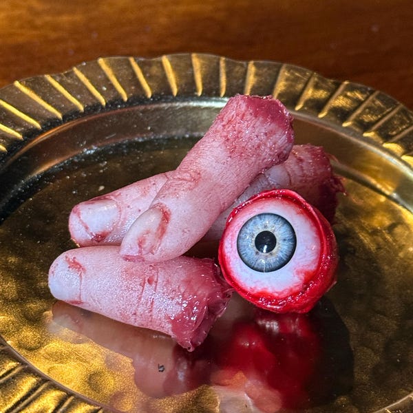 Halloween Prop Costume Accessory 9 Volt Battery Operated 24" LED EYES ...