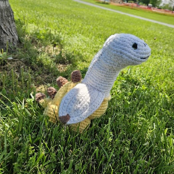 Bananasaurus Crochet Patterns, Amigurumi Dinosaur Pattern, Crochet Food ...