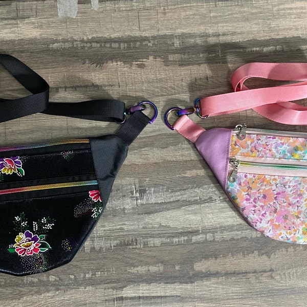PDF Pattern Download | "daisy" Fanny Pack / Crossbody Purse | 2 Front ...