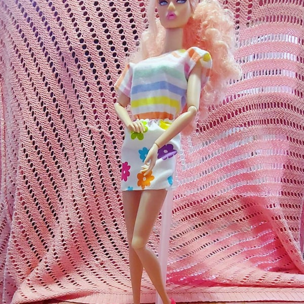 Paperark DOOARE DOLL BODY Without Head 1/6 Ooak Blythe Monster High ...