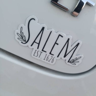 Salem Sticker Salem MA Halloween Stickers Fall Stickers - Etsy