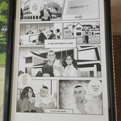 Personalized Custom Comic Book Comic Strip Gift - Etsy