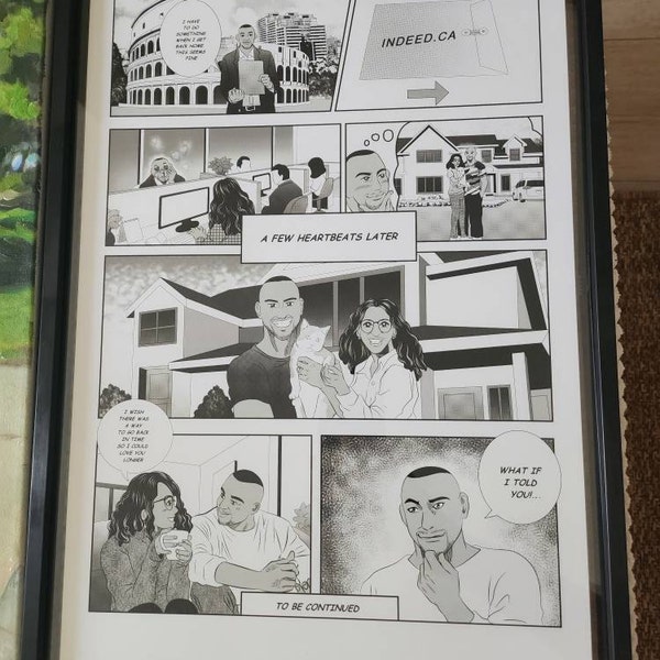 Personalized Custom Comic Book Comic Strip Gift - Etsy