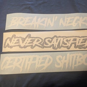 SHITBOX EDITION 22 Vinyl Decal Sticker Diesel Truck Car Boost Turbo ...