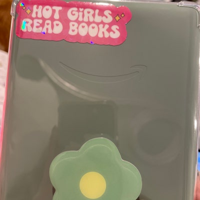 Hot Girls Read Books Sticker Holographic Waterproof Kindle Laptop Funny ...