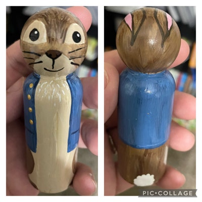 PJ Masks Toy Handpainted Pegs 3 Pack of Ninja Linos Villians Disney ...