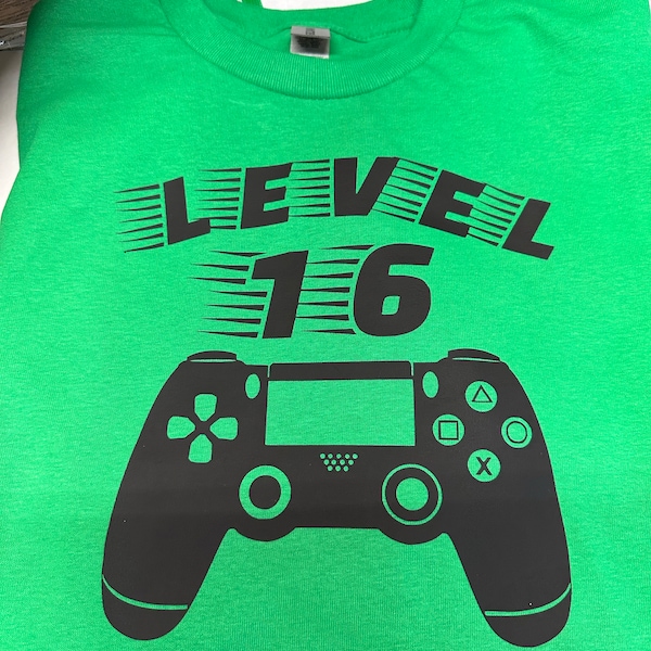 Level 16 Unlocked Svg, 16th Birthday Svg, My 16th Birthday Svg, Sixteen ...