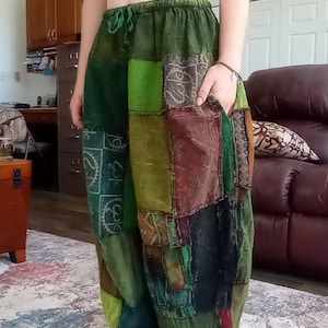 Robin Pants, Hippie Pants, Patchwork Pants - Etsy