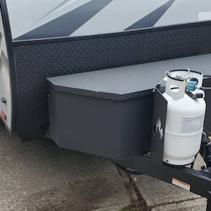 11 Lb Propane Tank Cylinder Mount, Cradle for Camping, Overlanding, off ...